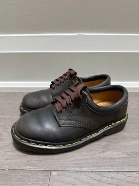 Dr. Martens | Shoes | Vintage Dr Martens 853 Made In England Brown ...